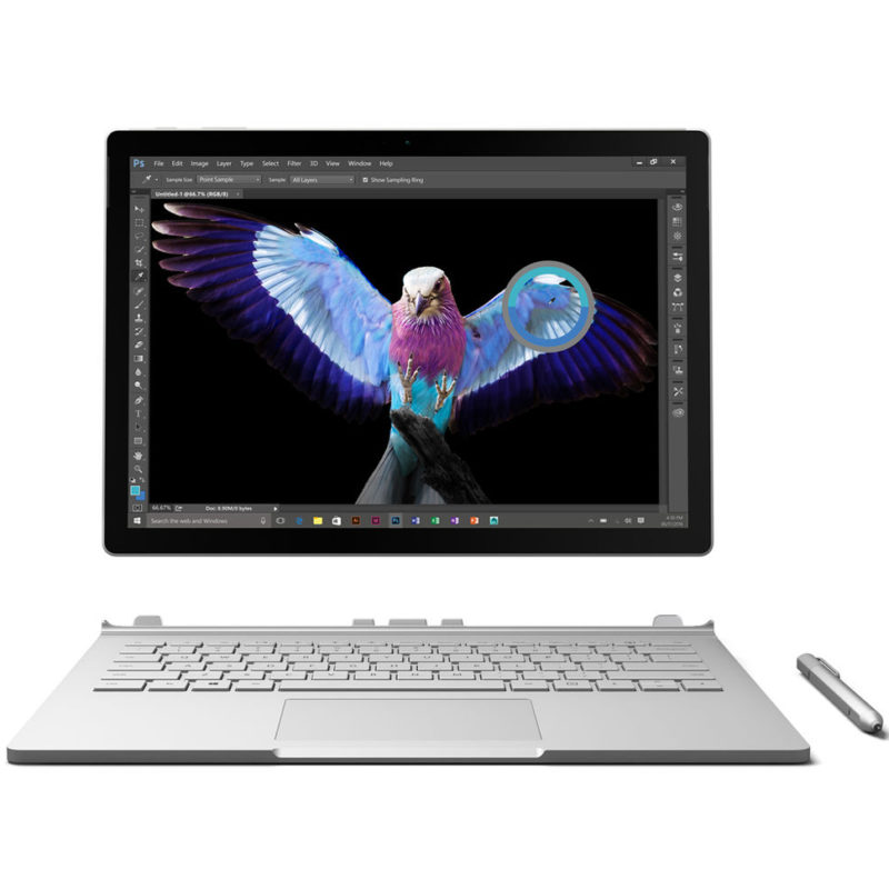 Microsoft Surface Book 2 13 inch: Core i7 8650u/16GB/512GB/GTX 1050